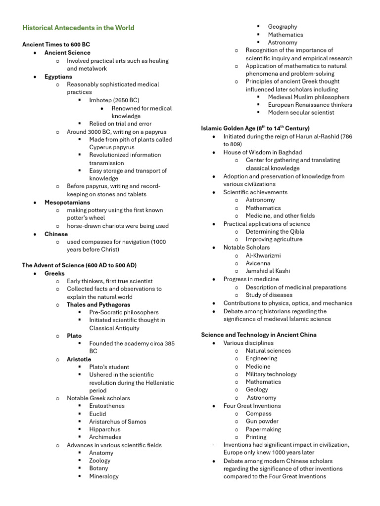 STS_Midterms | PDF | Paradigm | Science