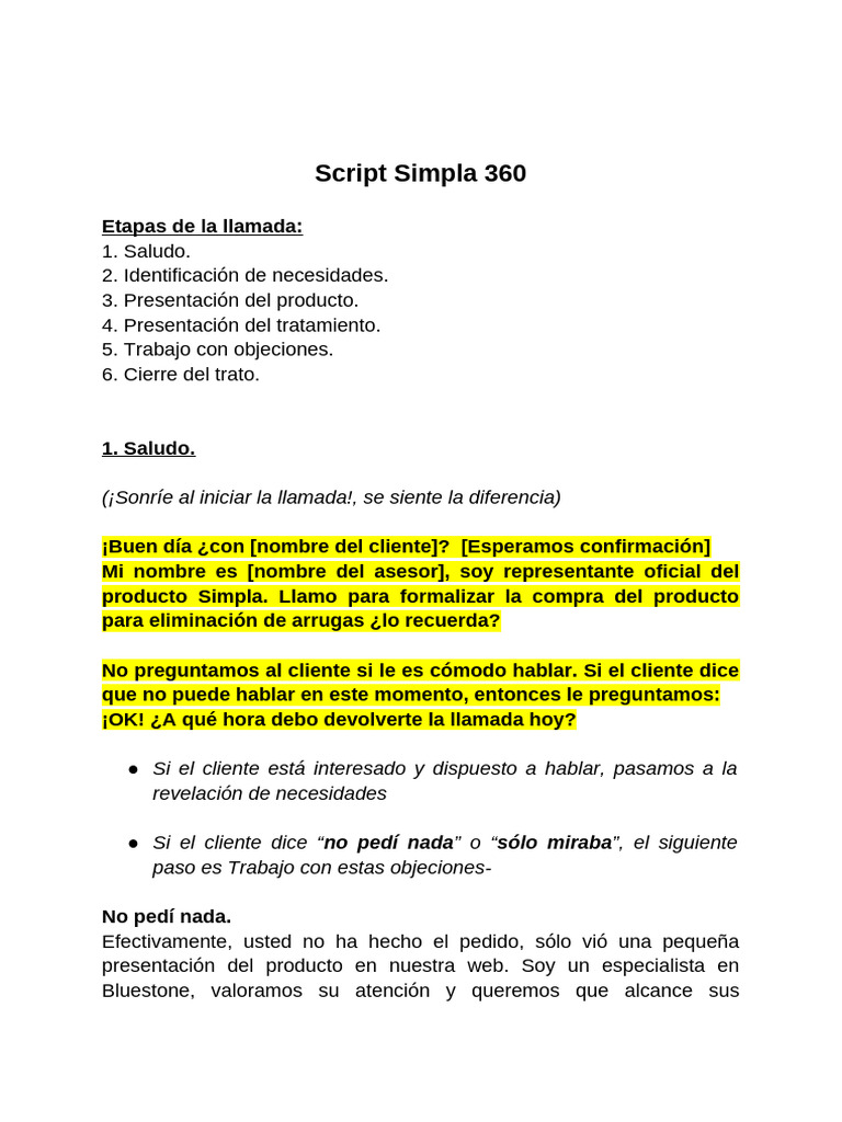Guía de ventas para Simpla 360 | PDF | Piel | Antioxidante