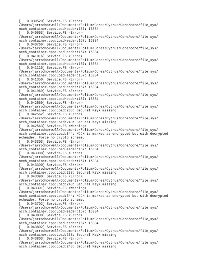 cytrus_log.txt.old | PDF | Encryption | Computer Architecture
