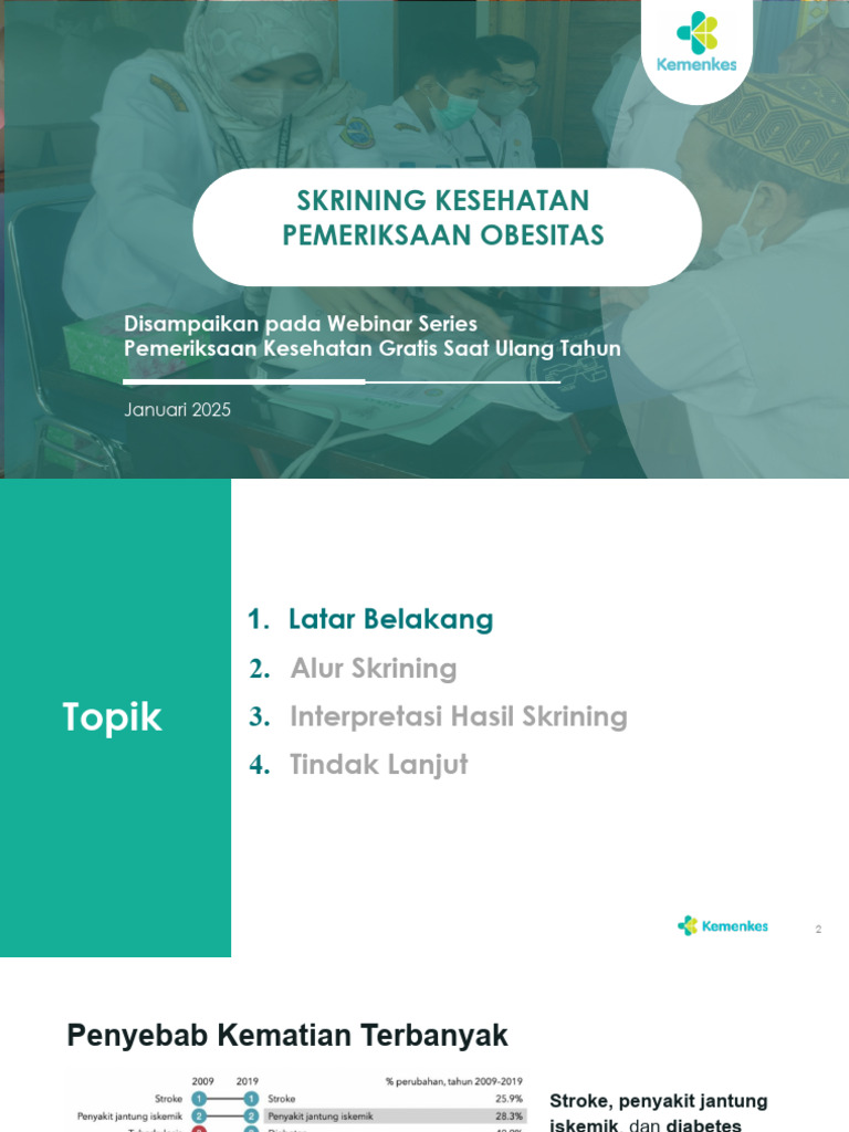 Skrining Gizi - Dr. Esti Widiastuti M, MSCPH | PDF