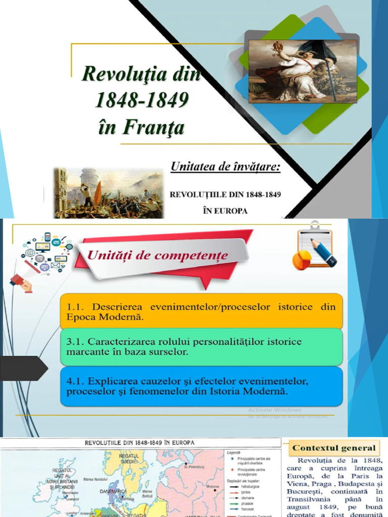Revoluția Din 1848-1849 Din Franța | PDF