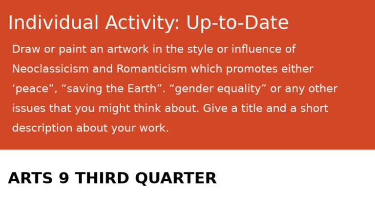 Individual Activity | PDF