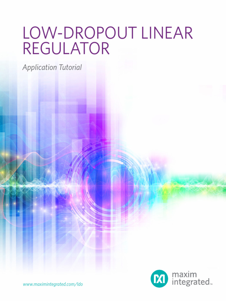 Maxim LDO-Application-Tutorial Y2018 | PDF | Electrical Components ...