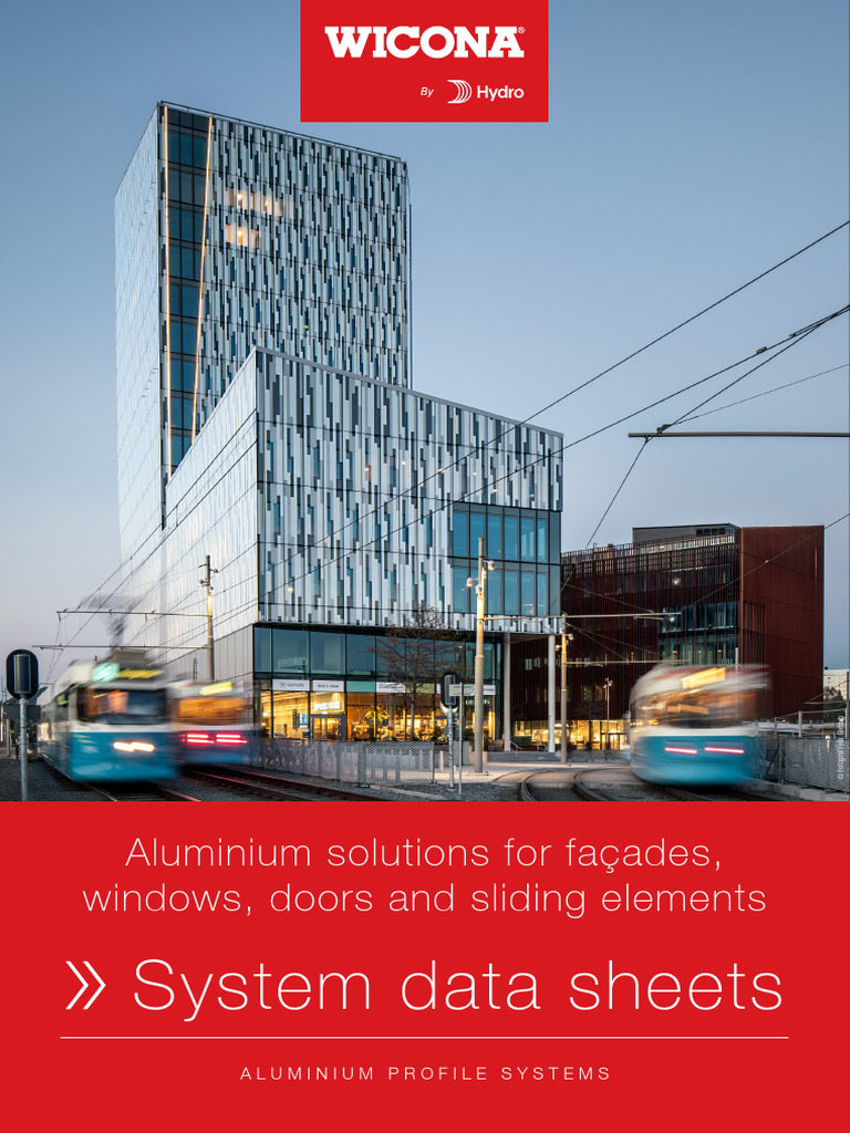 WICONA Aluminium Systems Overview | PDF | Wall | Building Insulation