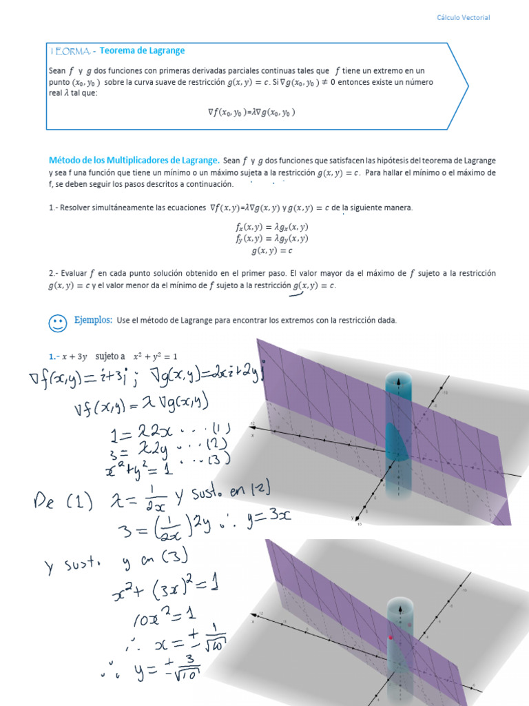 Teorema Lagrange 1 | PDF