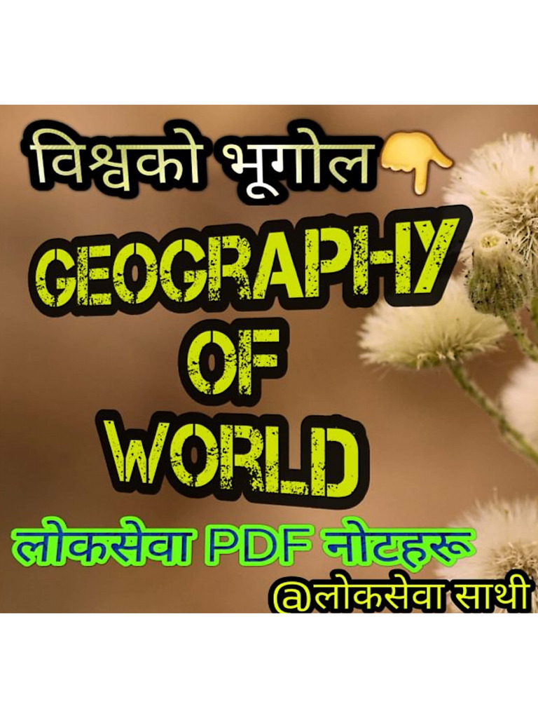 Geography of world | PDF