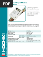 CHQ Modules Installation Instructions | PDF | Detector (Radio) | Switch