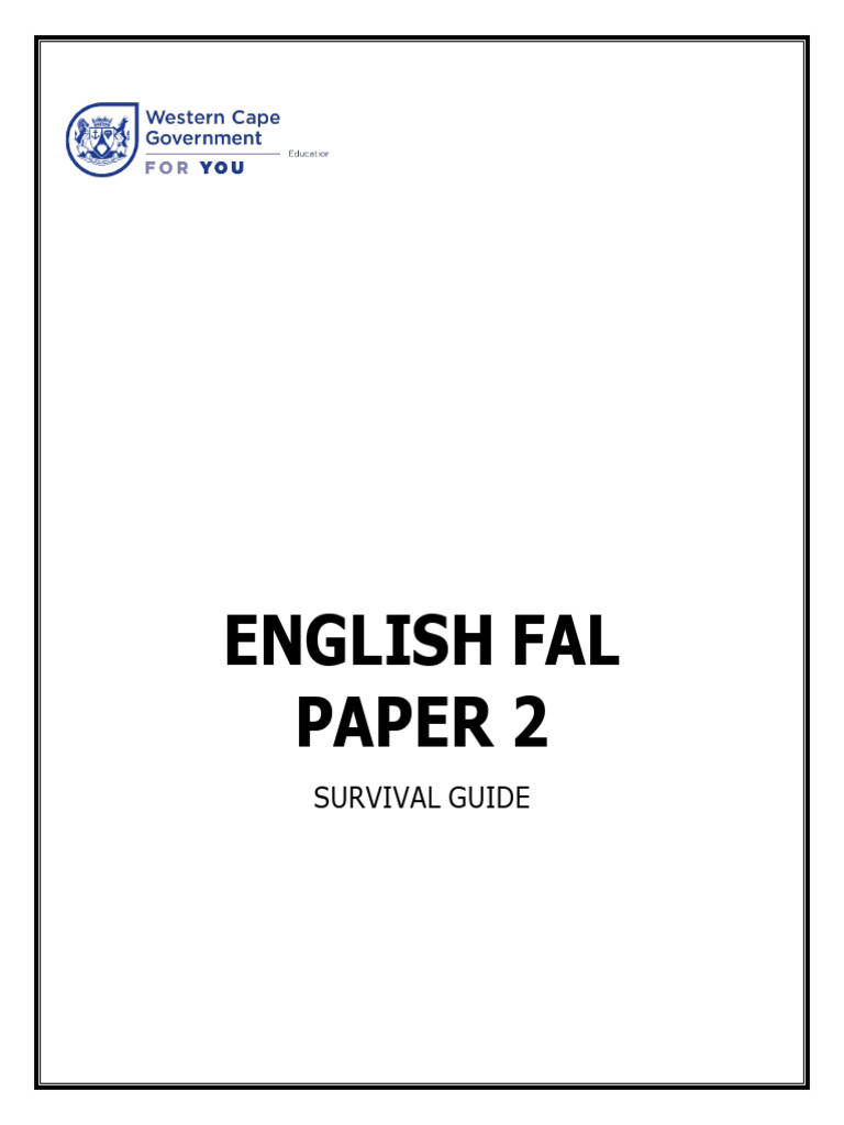 English FAL P2 Survival Kit | PDF