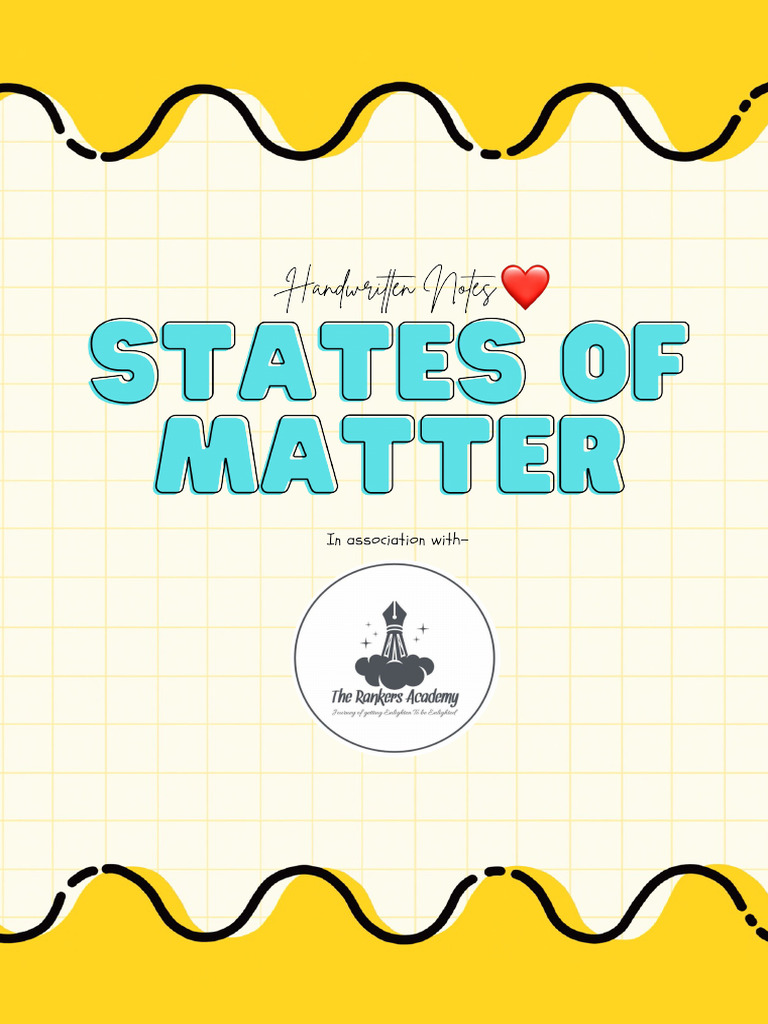 States of Matter and Gas Laws Explained | PDF | Gases | Physical Phenomena