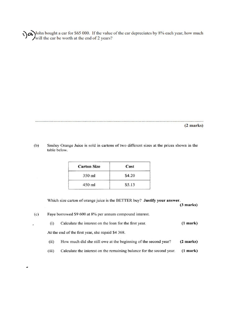 Consumer Arithmetic | PDF