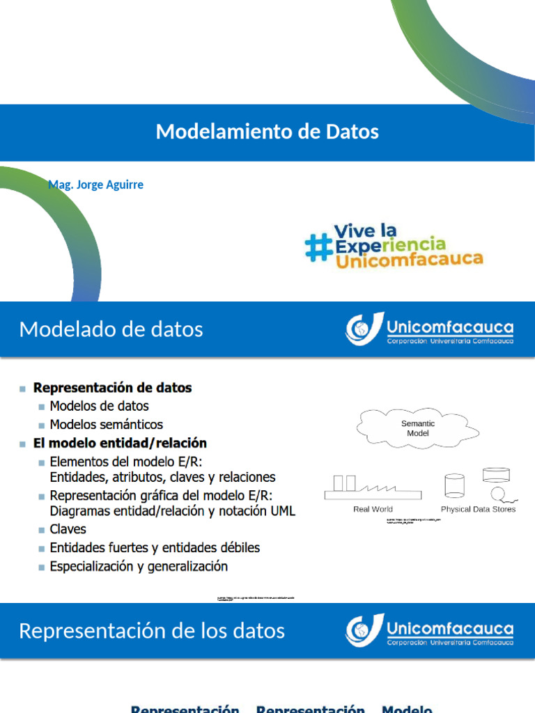 Modelado de Datos y Ejemplos Relacionales | PDF | Gestión de datos