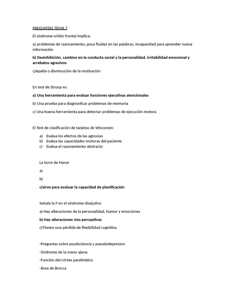 Evaluación Neuropsicológica y Afasias | PDF