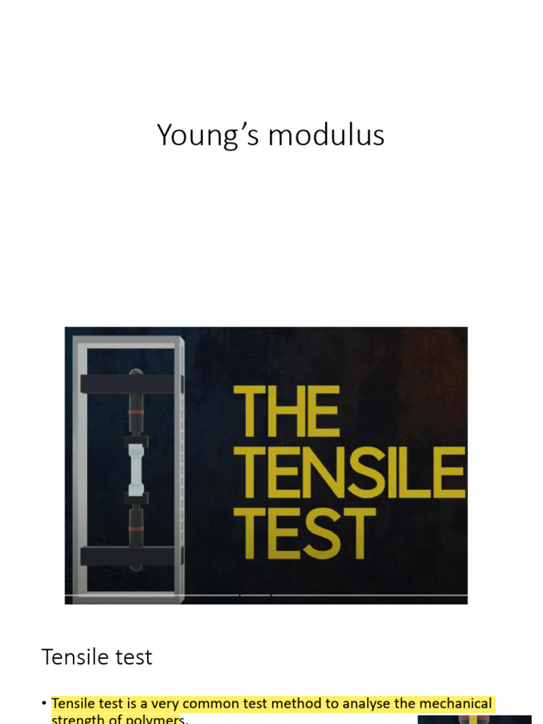 Lecture_3 Youngs Modulus,Fracture Toughness | PDF | Young's Modulus ...