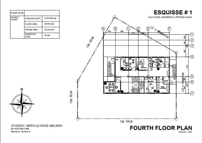 Esquisse # 1: Floor Level | PDF