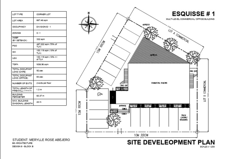Esquisse # 1: Student: Merylle Rose Abejero | PDF