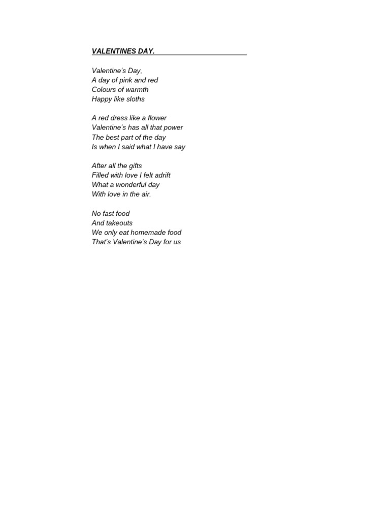 POEM | PDF