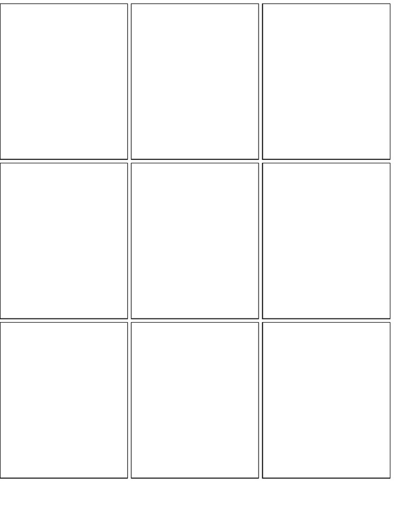 Pokemon Card Size Template | PDF
