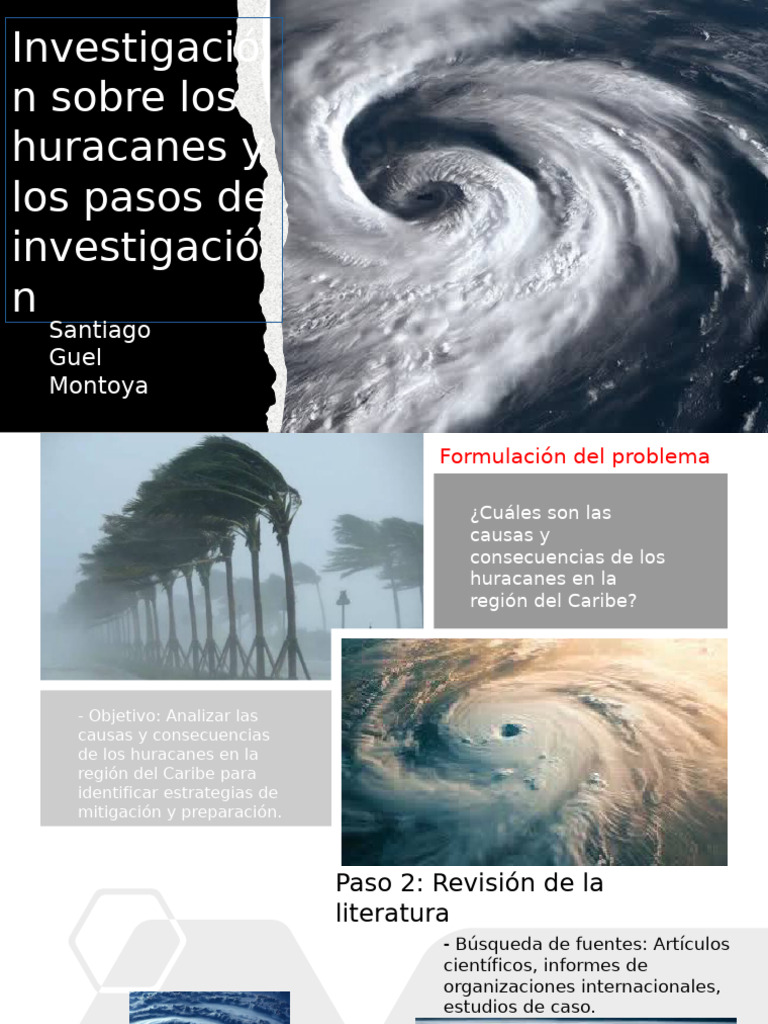 Huracan | PDF | Ciclones tropicales | Caso de estudio