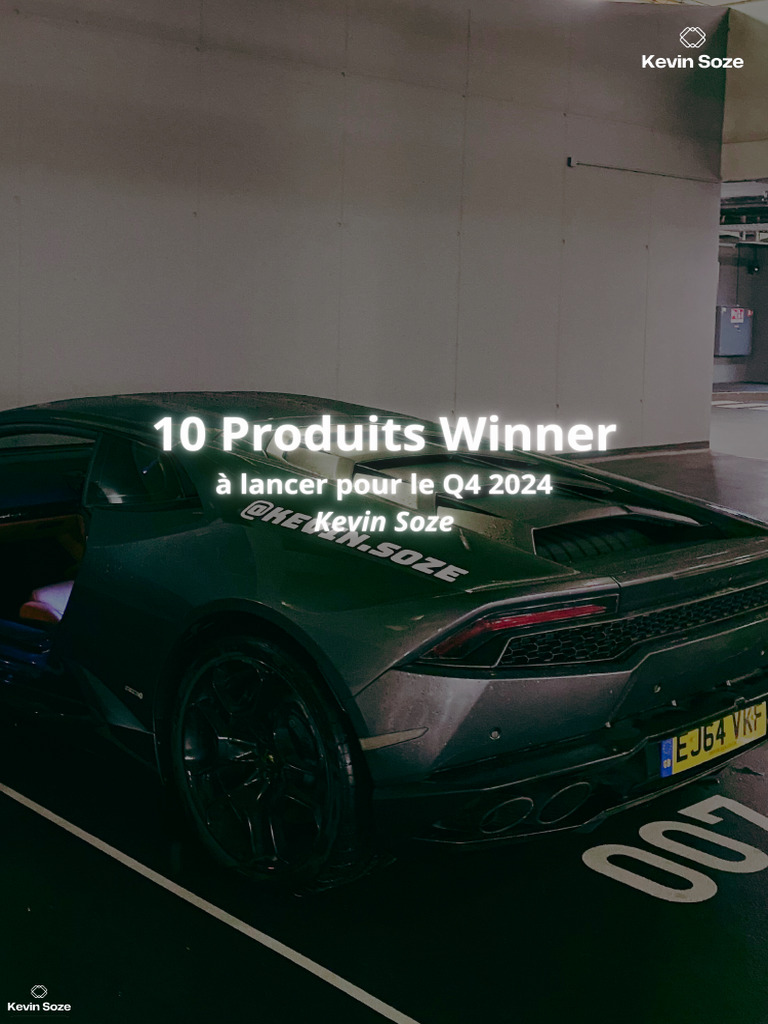 10 Produits Winner | PDF