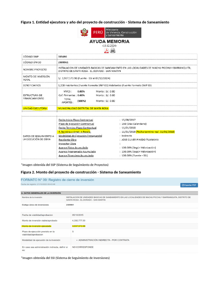 Evidencia - Preguntas 112, 112a y 113) Localidad Barranquita-Santa Rosa. | PDF