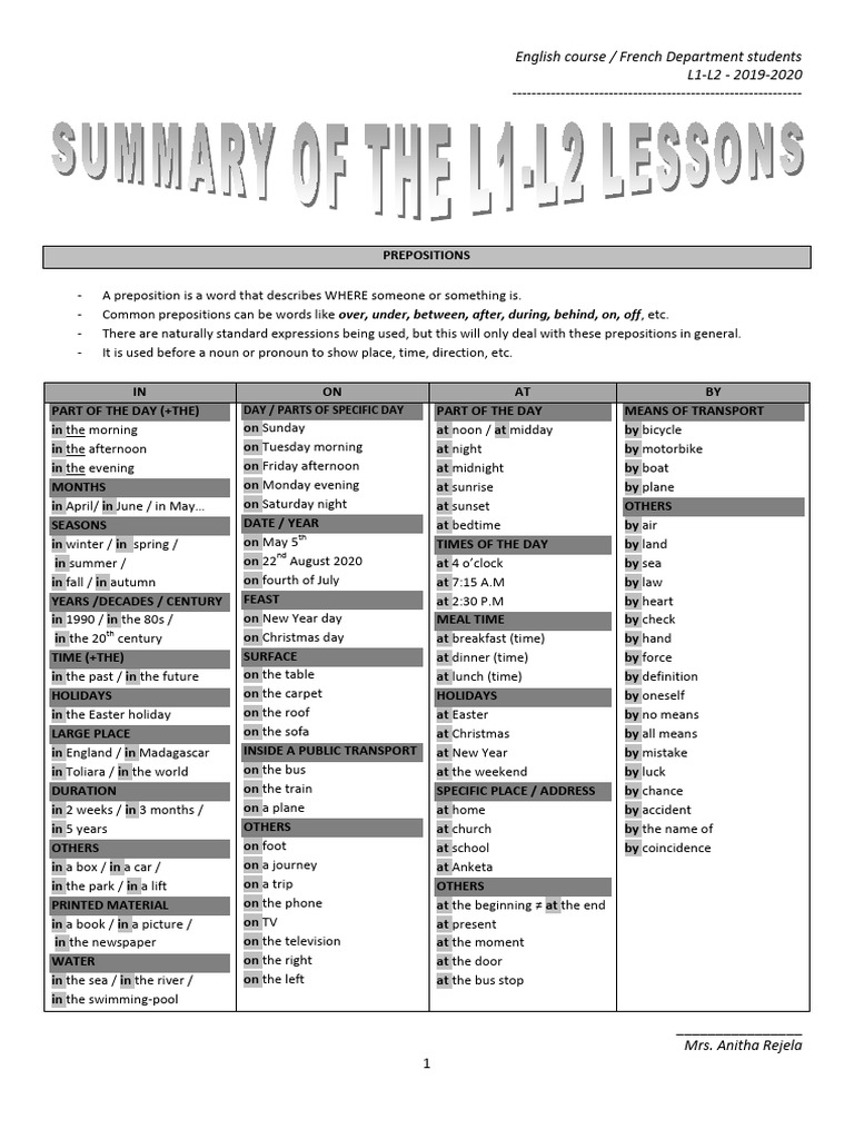 English Course - Meff l1-l2 | PDF | Noun | Plural