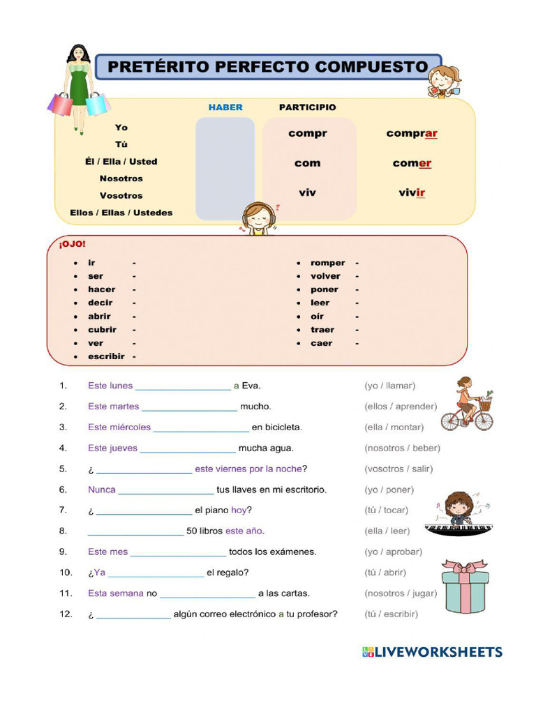 Preterito Perfecto II | PDF