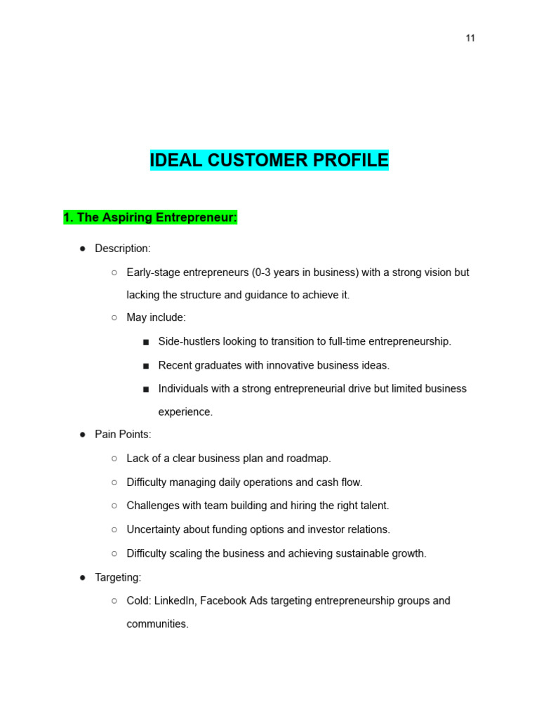 Corporate-Coaching Playbook - ICP-pg11-15 | PDF | Entrepreneurship | Business