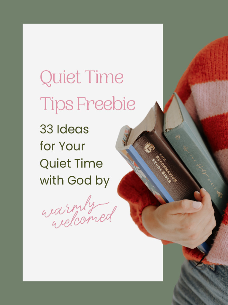 Quiet Time Freebie | PDF | Prayer | Bible