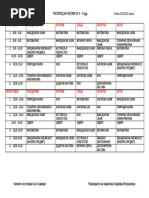 Распоред за часови 2024-2025 | PDF