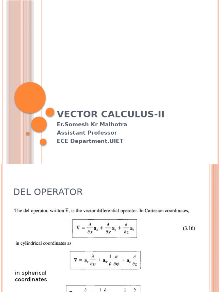Vector-Calculus-II | PDF