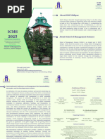 Brochure - IMPeC2025 - IIM Sambalpur | PDF | Entrepreneurship | Human Resource Management