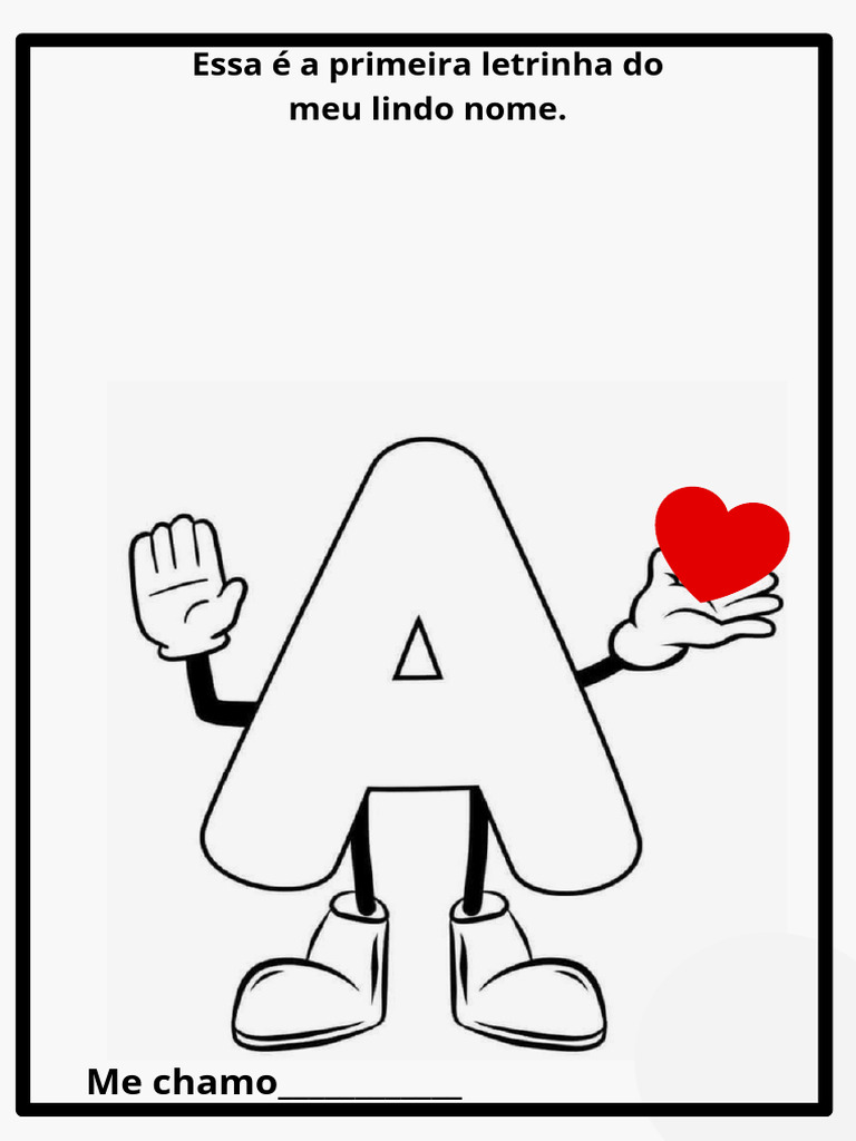 Letrinha Do Meu Nome | PDF
