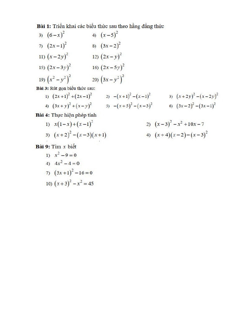 BAI TAP HDT 123 | PDF