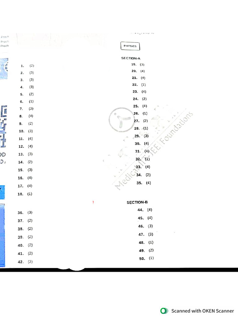 TERM 1 Code B TYM Official Key | PDF