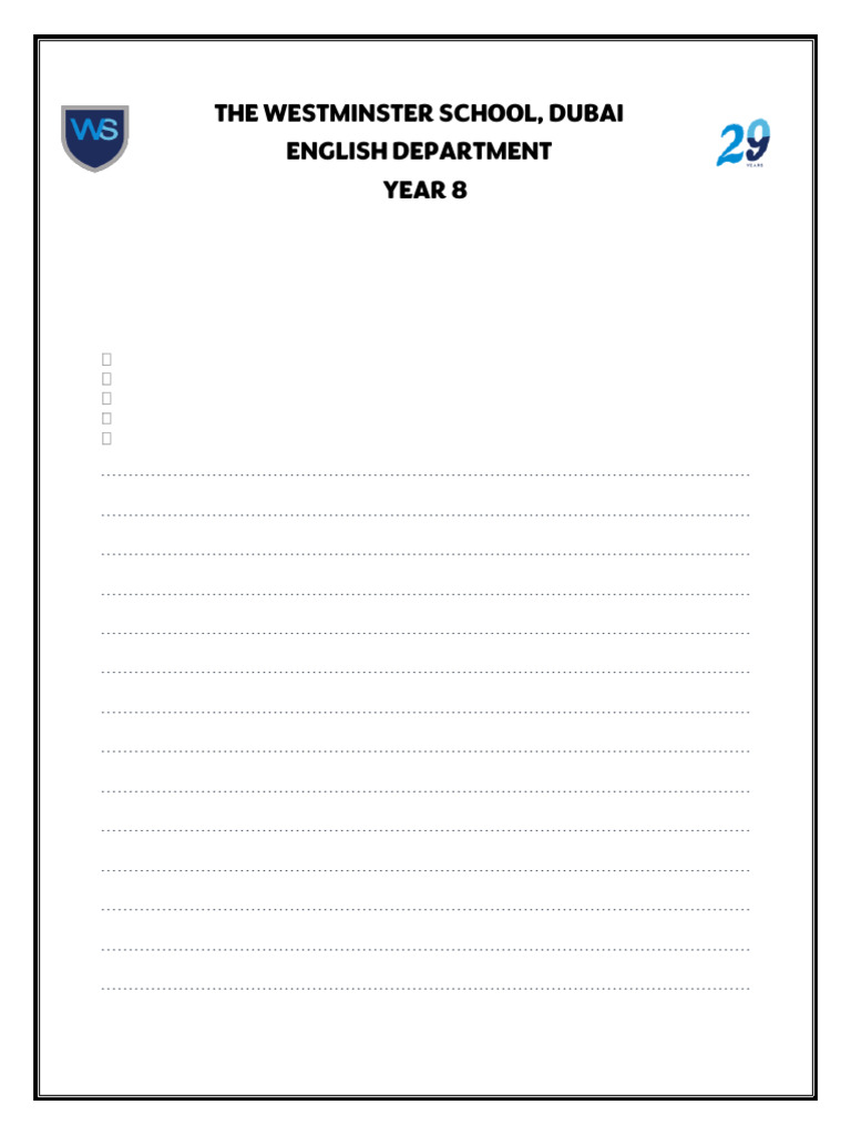Grade 8 Diary Entry Guidelines | PDF