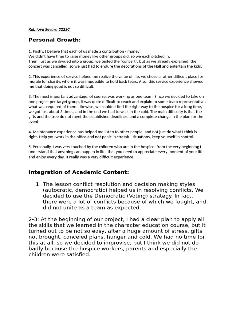 Final - Character Education | PDF