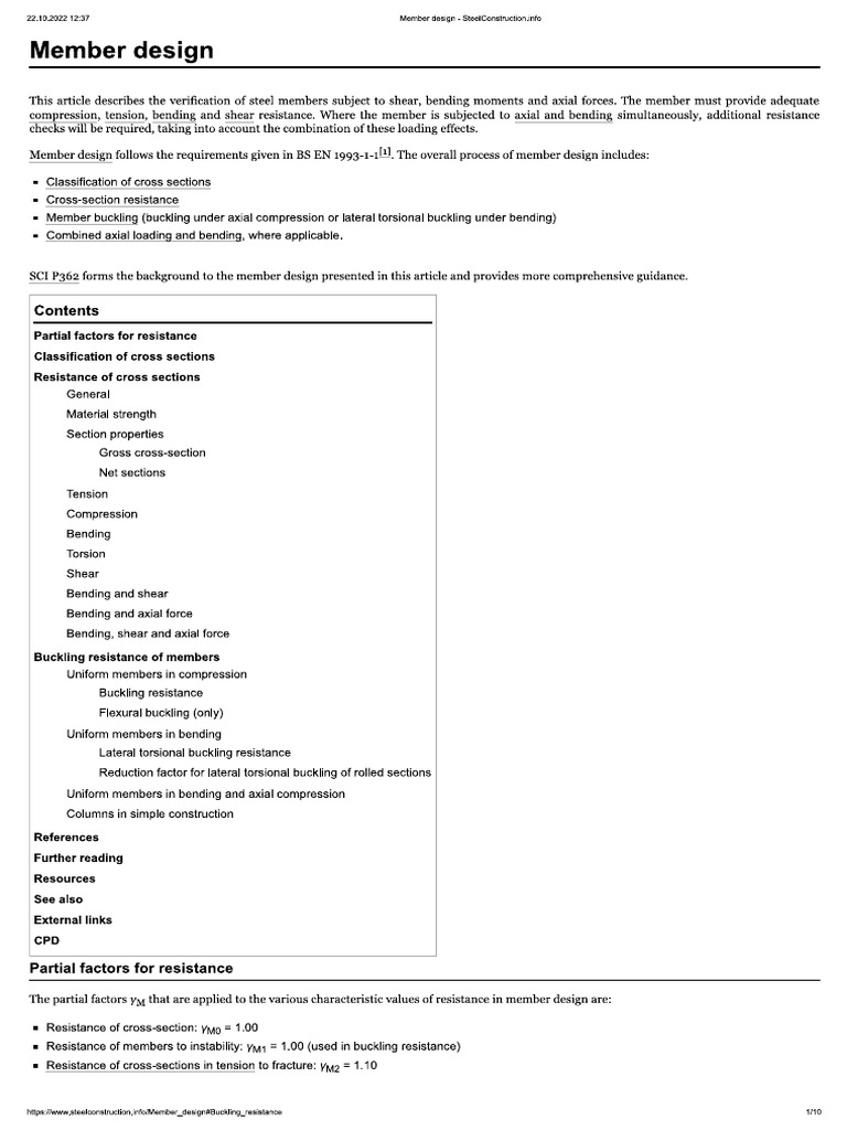 Ec3 Member Design | PDF