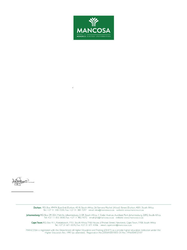 Offer Letter 747208 3 | PDF