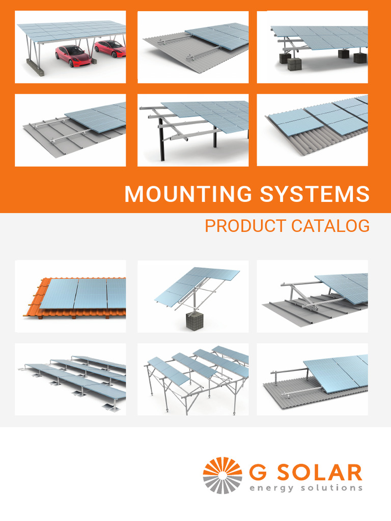 Solar Mounting Systems Overview | PDF | Roof | Photovoltaics