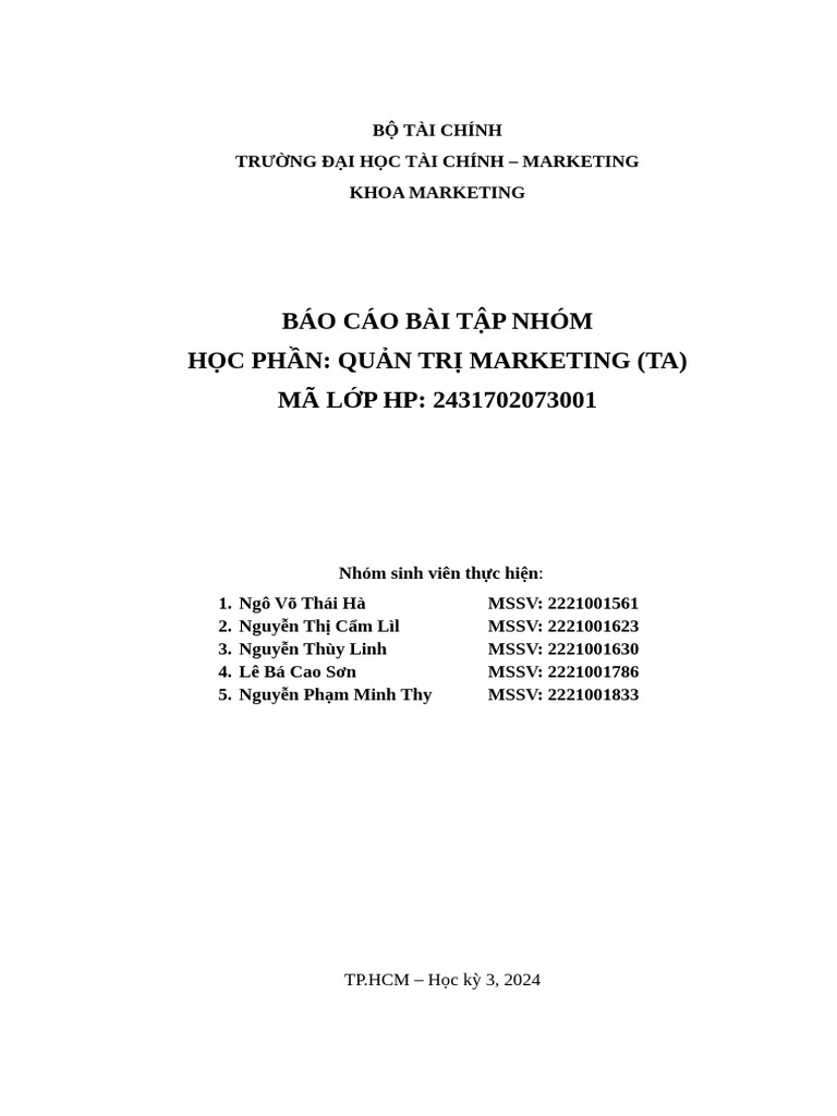 Quản trị Mar-LAPTOP-B8A80NVS | PDF | Pricing | Supply Chain