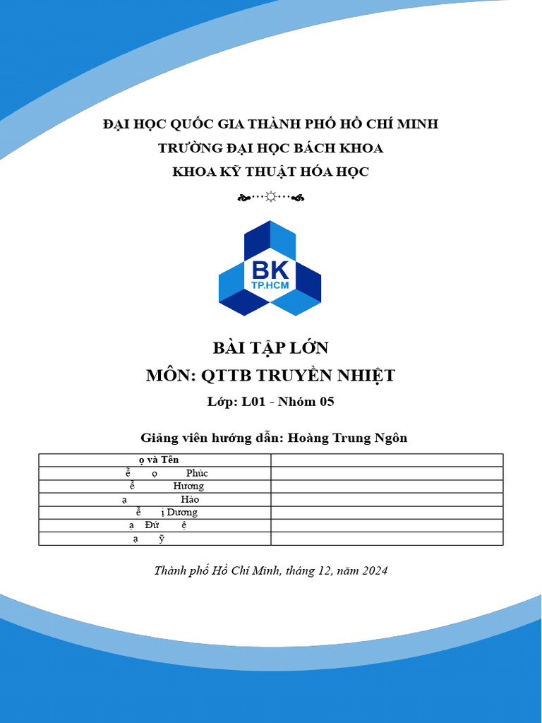 BTL TRUYENNHIET hcm | PDF