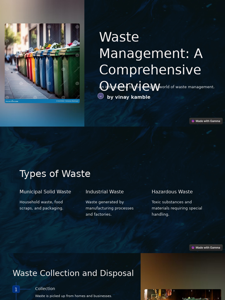Comprehensive Waste Management Guide | PDF