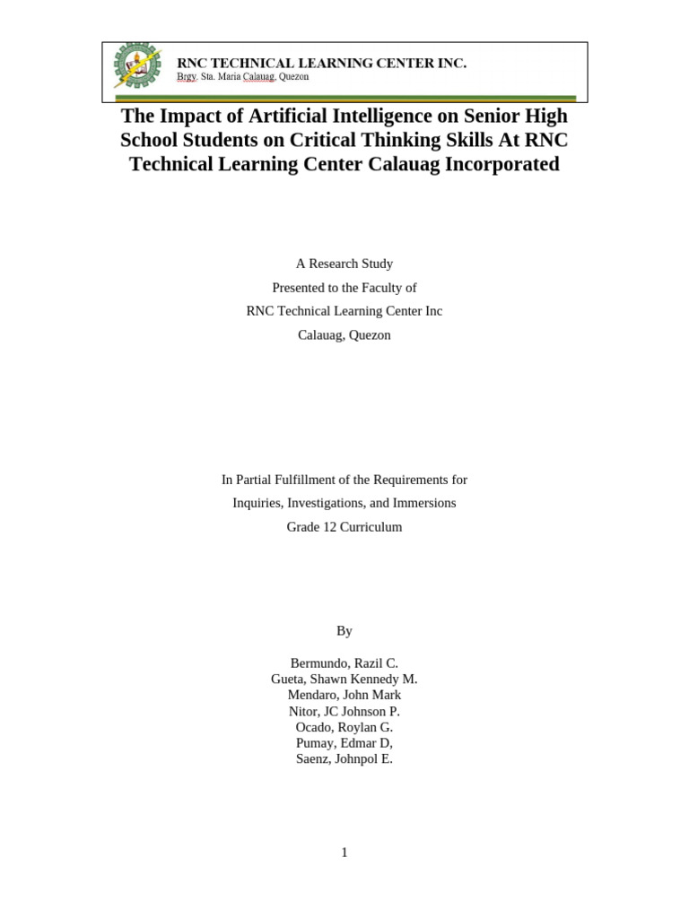 01 Proposal Manuscript | PDF | Artificial Intelligence | Intelligence (AI) & Semantics