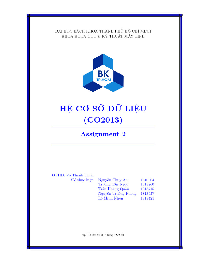 Bao Cao BTL2 | PDF