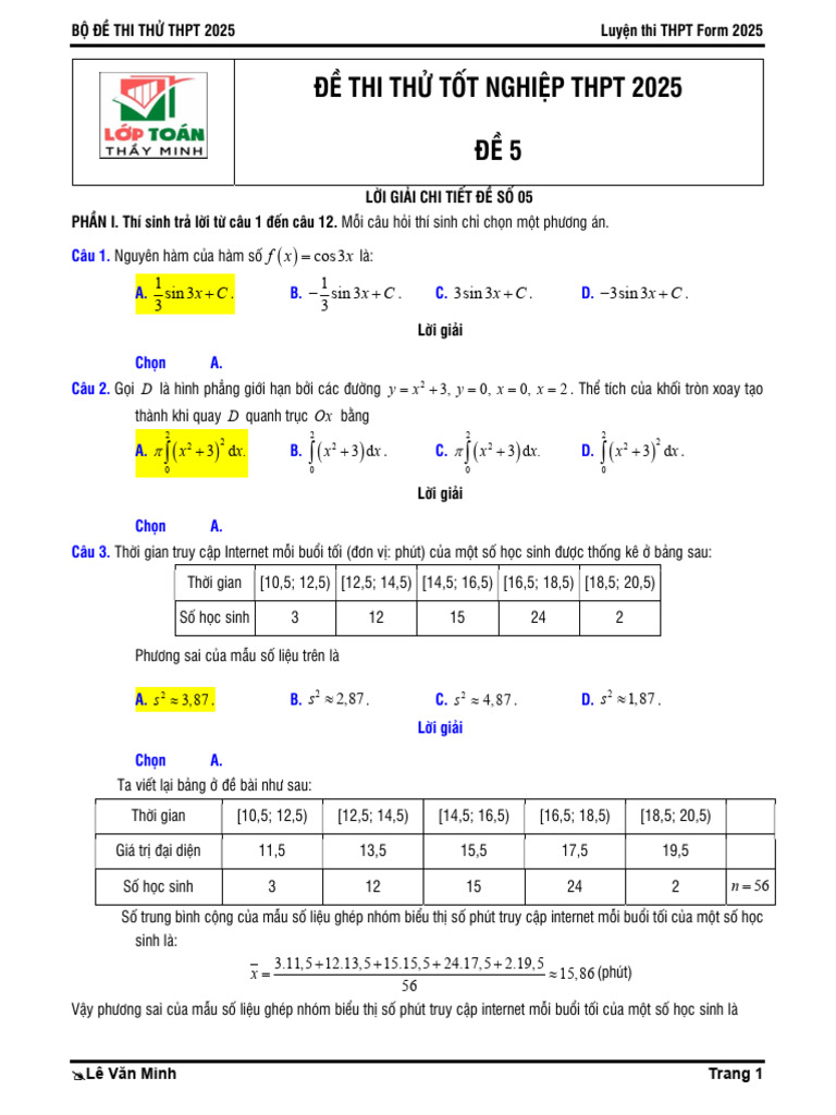 HDG De5 Thutn2025 | PDF