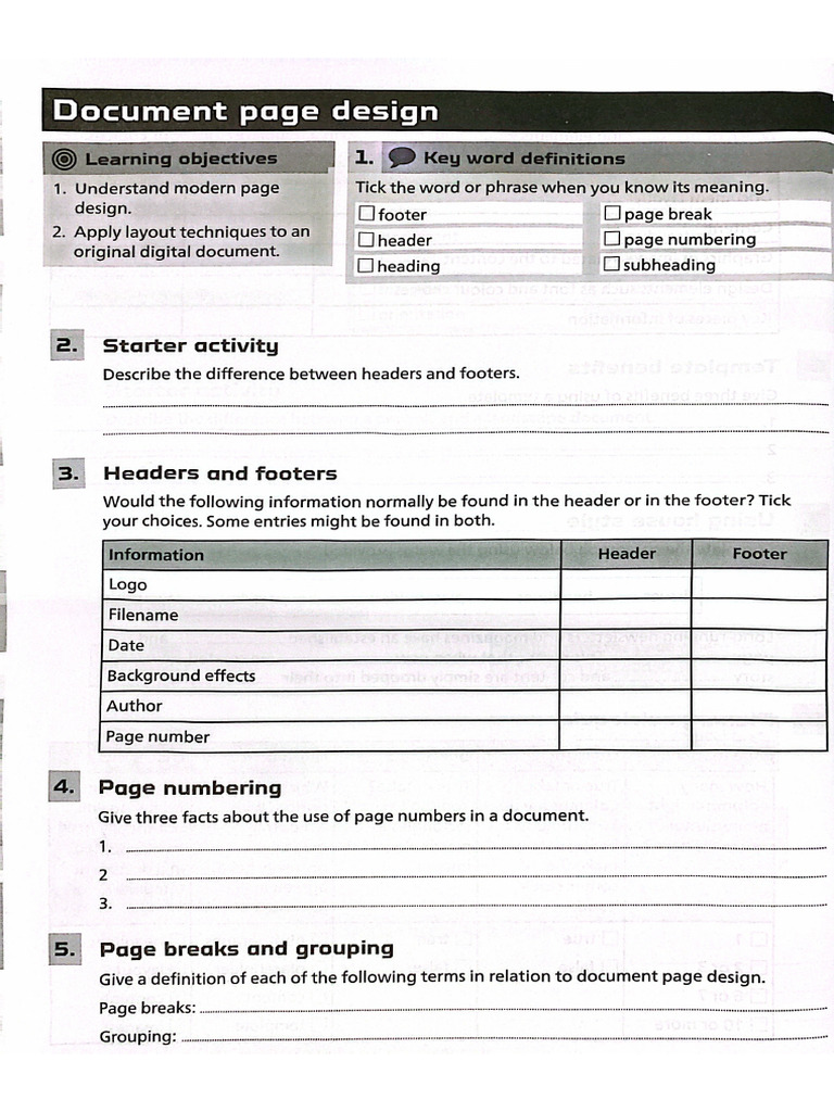 Decument Page Design | PDF