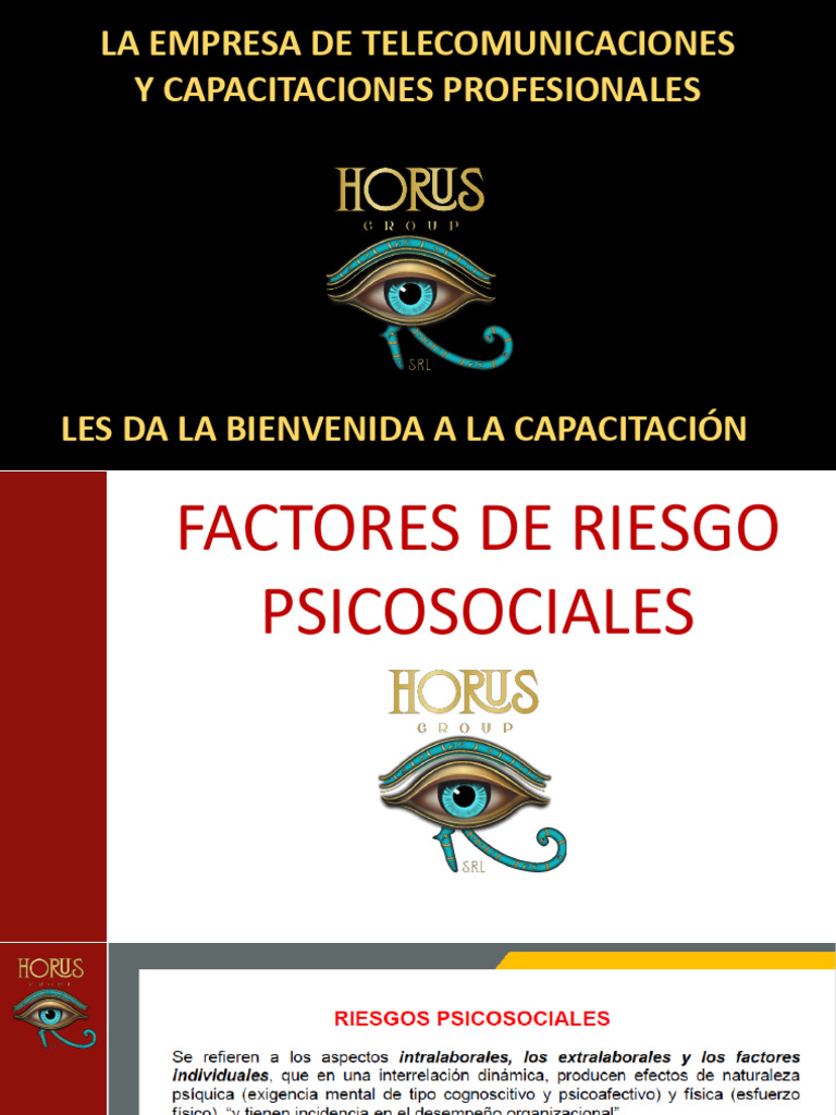 Riesgos Psicosociales | PDF | Burnout ocupacional | Estrés (biología)
