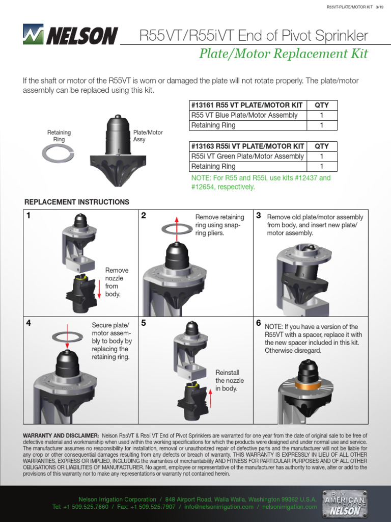 End of Pivot - R55VT SERVICE | PDF | Implied Warranty | Civil Law ...