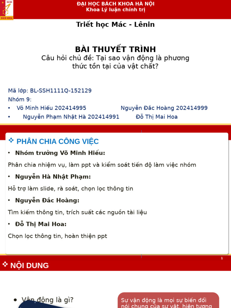 Huong Dan Lam Thuyet Trinh - Hanh | PDF