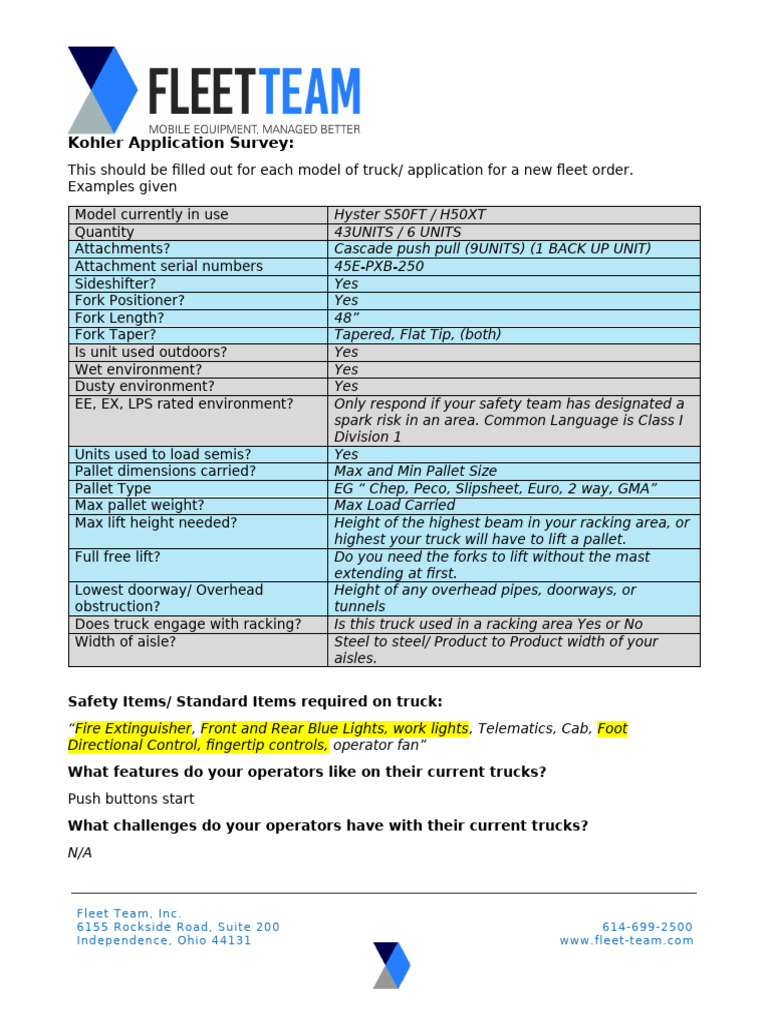 Application Survey | PDF